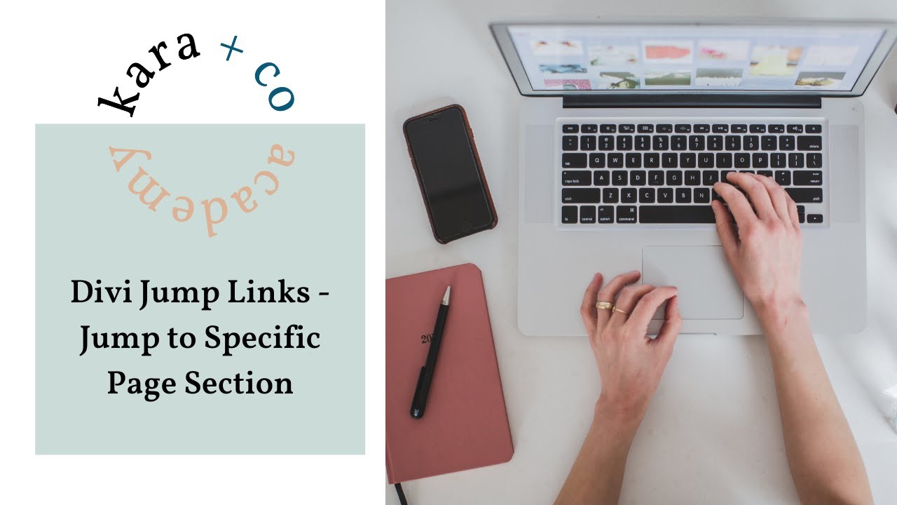 Divi Jump Links: How to Create A Link to Specific Page Sections in Divi ...