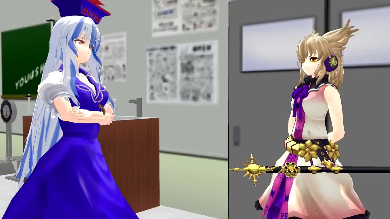 Touhou MMD - Random clips 3 - YouTube