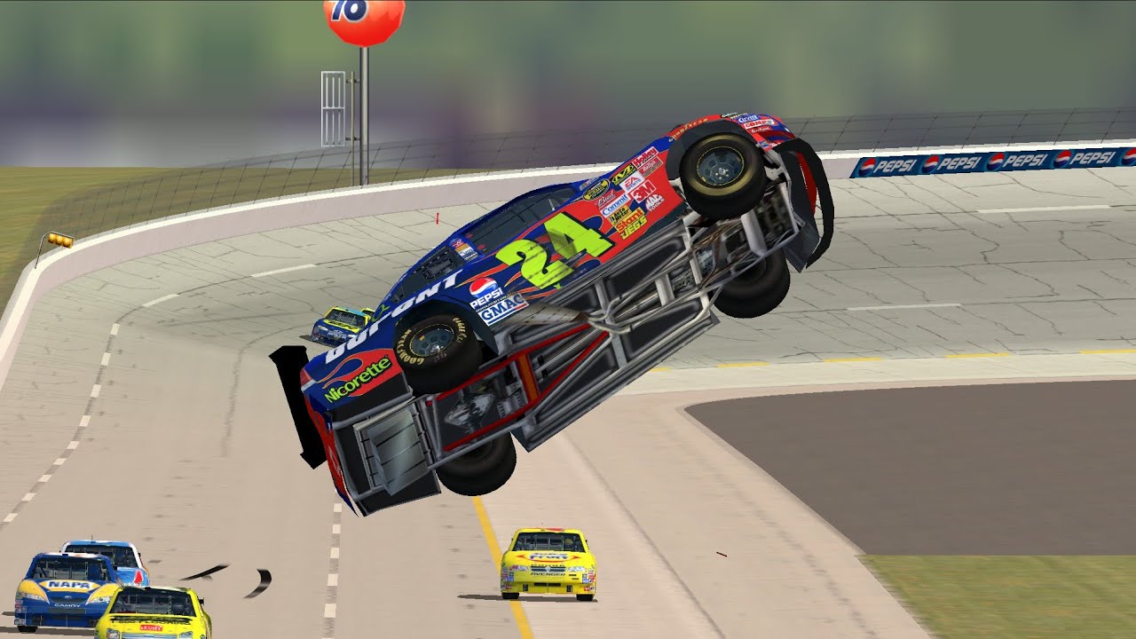 NASCAR Racing 2003 Season At It's Greatest 5 - YouTube