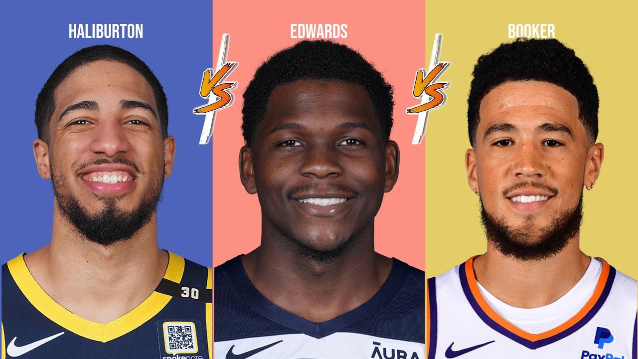 Comparison: Haliburton vs Edwards vs Booker - YouTube