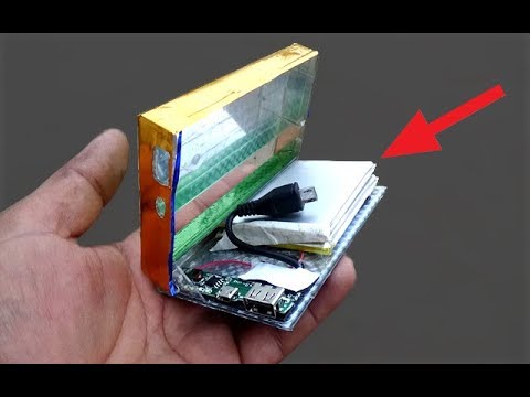 New awesome diy idea, make a powerful slim battery power bank - YouTube