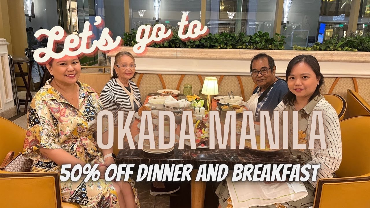 Okada Vlog - Medley Dinner Buffet at 50% OFF!!! Breakfast at Nono’s at ...