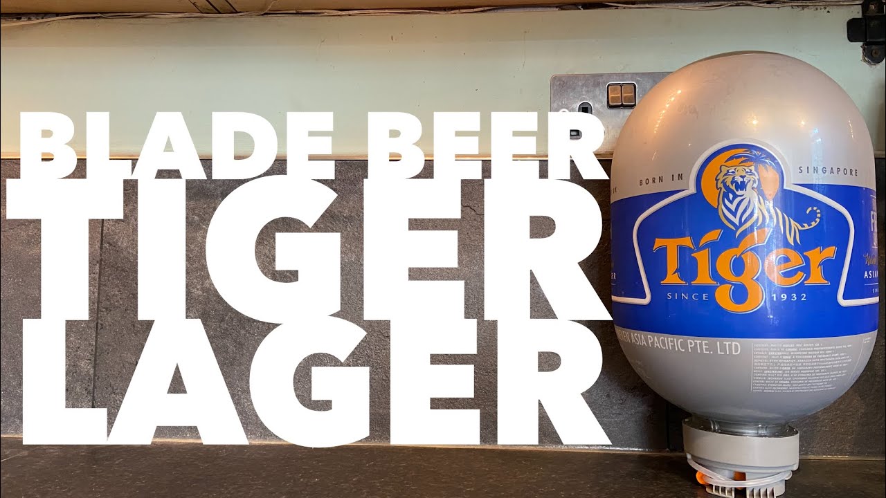 *Blade Beer* Tiger Asian Lager | Singapore Craft Beer Review - YouTube