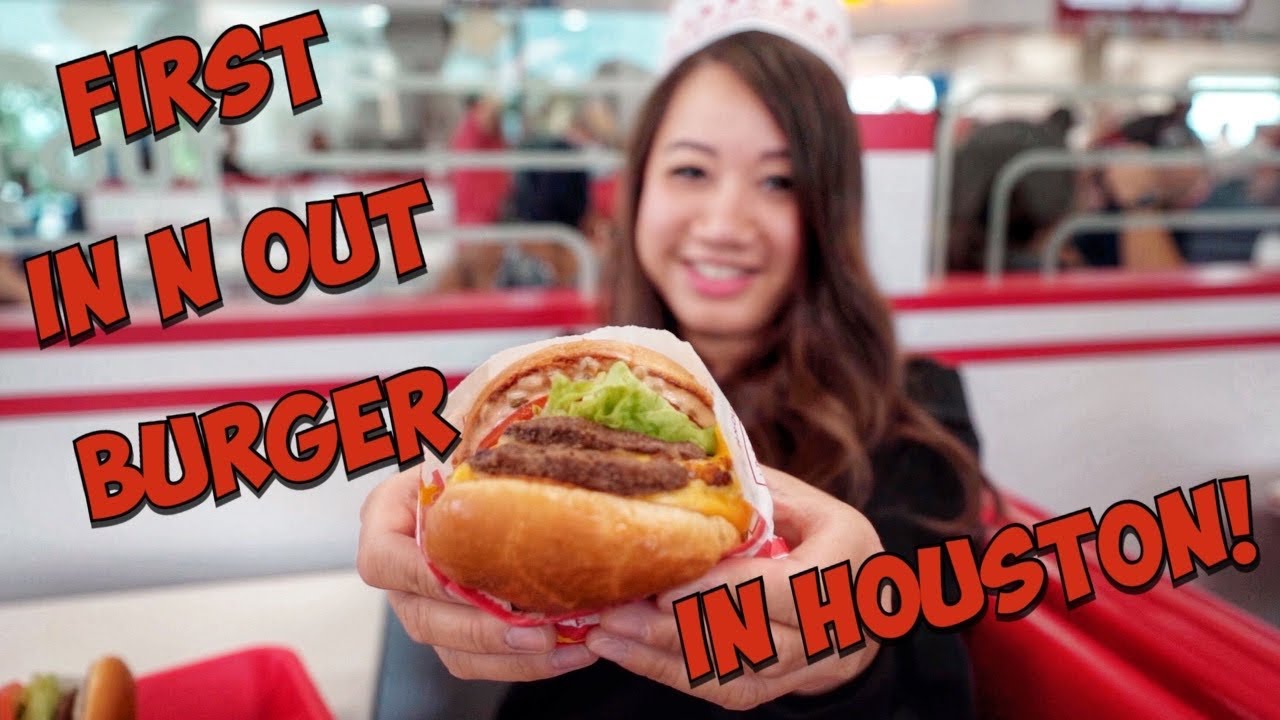 First In n Out Burger in Houston TX! - YouTube
