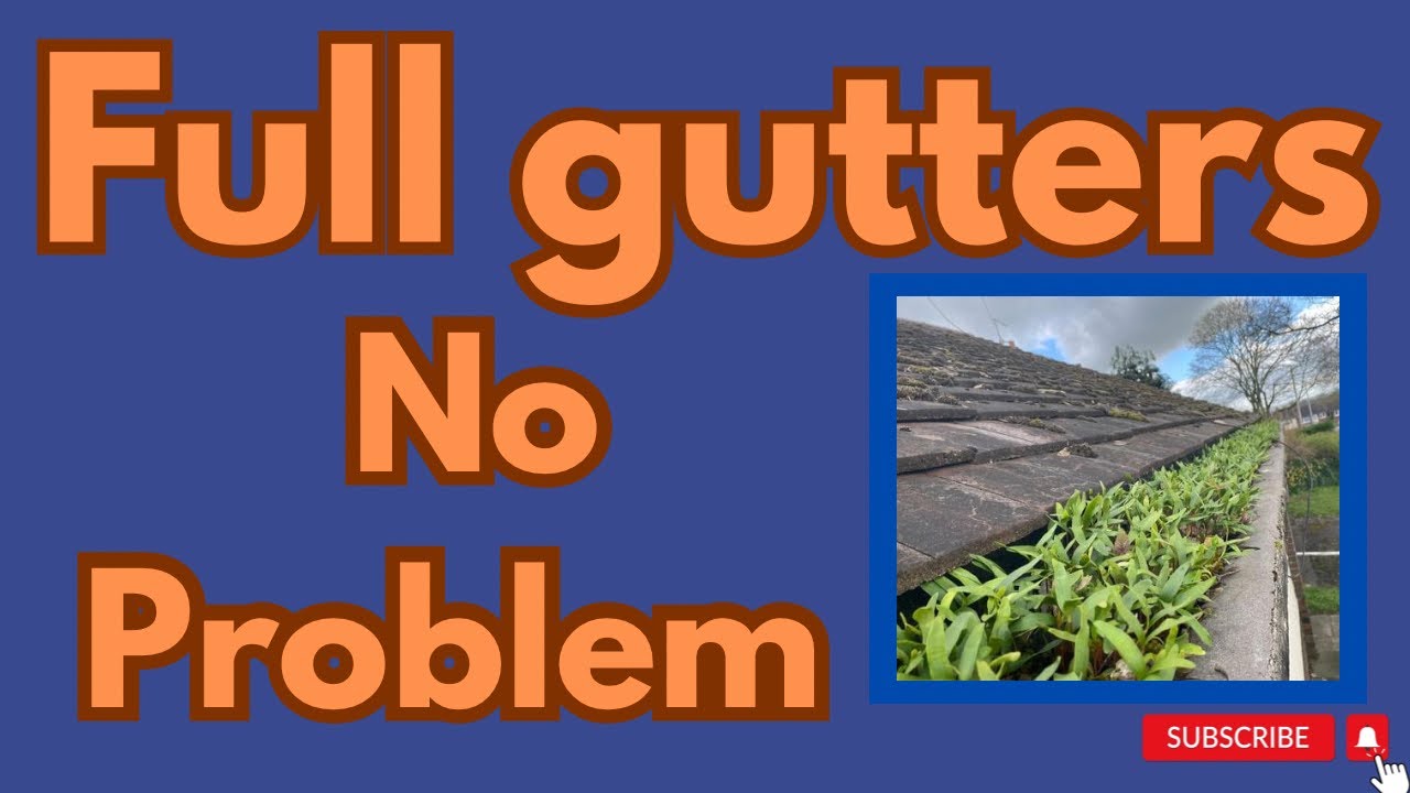 Nice easy starter gutter job. - YouTube