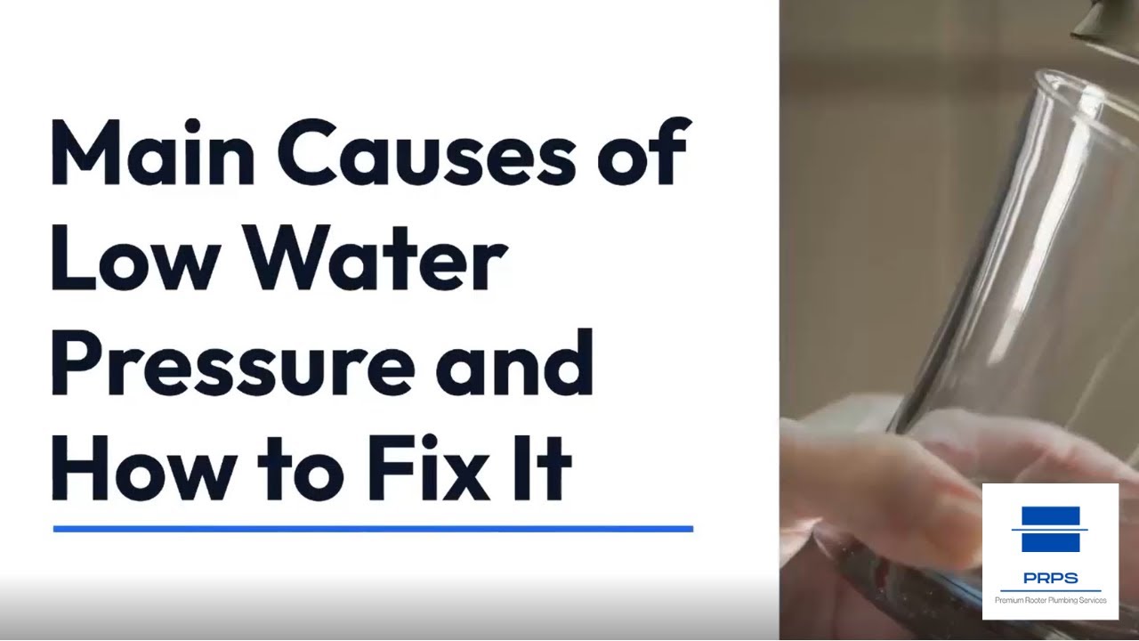 How to Fix Low Water Pressure: Causes and Solutions - YouTube