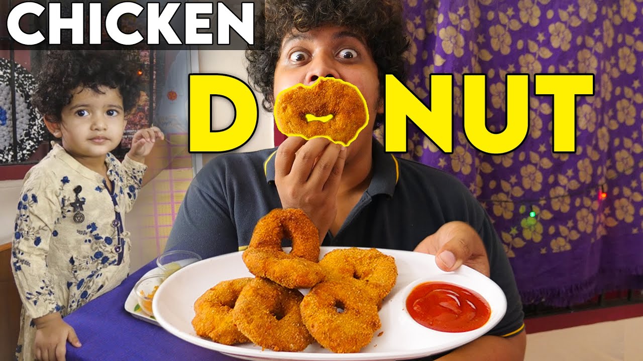 Chicken Donut - How to Cook - Quick and Simple Recipe - YouTube