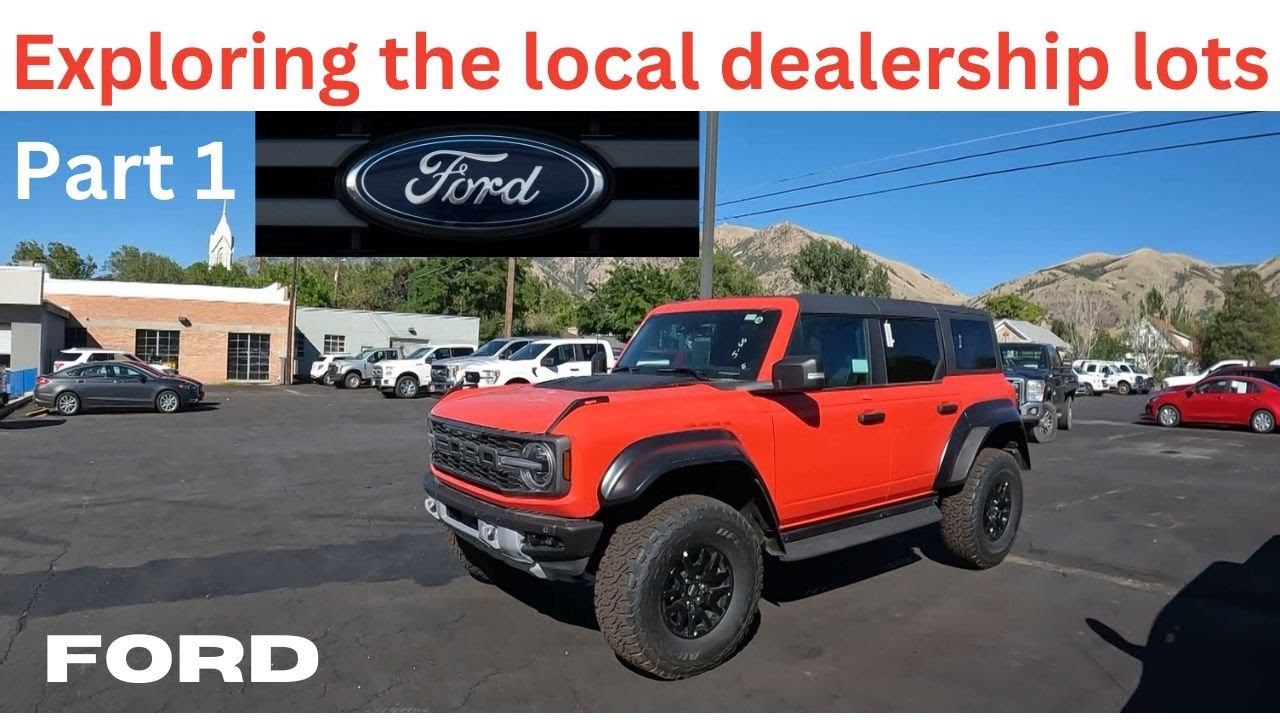 Exploring the local dealership lots - Part 1 - FORD - YouTube