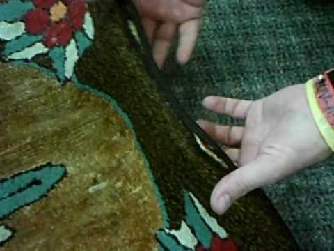 How to Safely Shake your Small Area Rugs- by Luv-A-Rug - YouTube