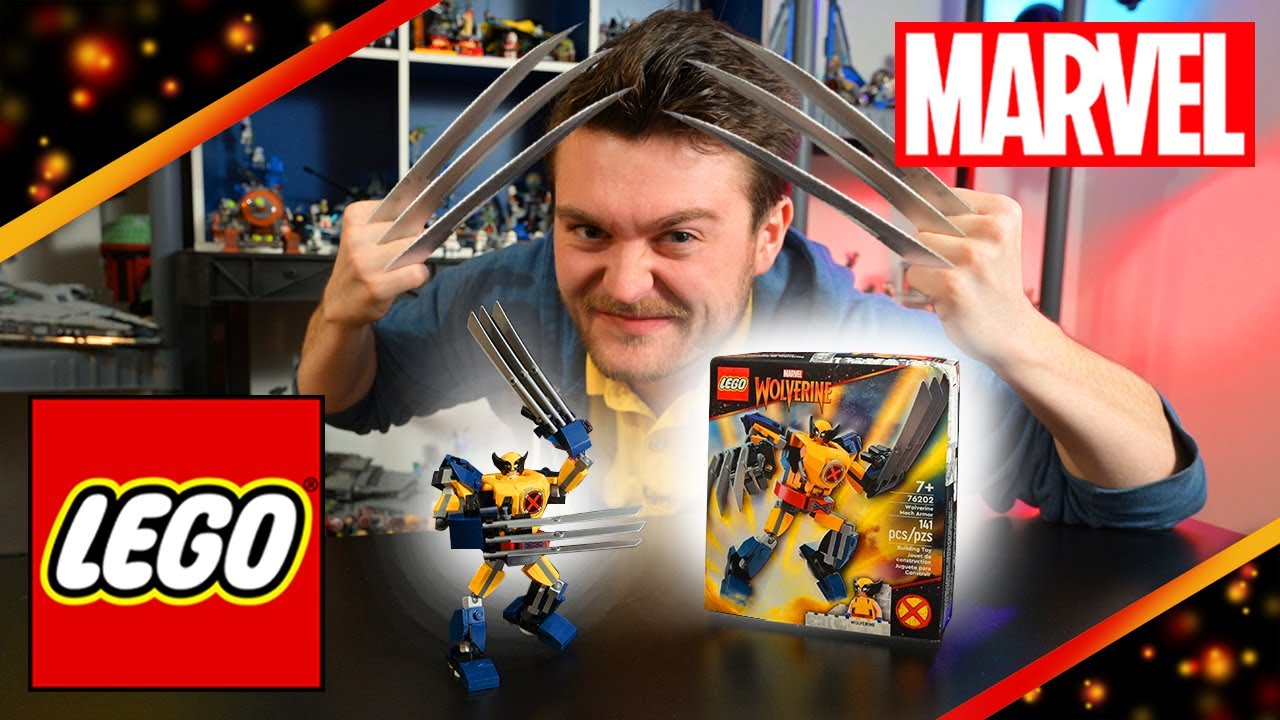 LEGO Marvel 76202 Wolverine Mech Armor Review - YouTube