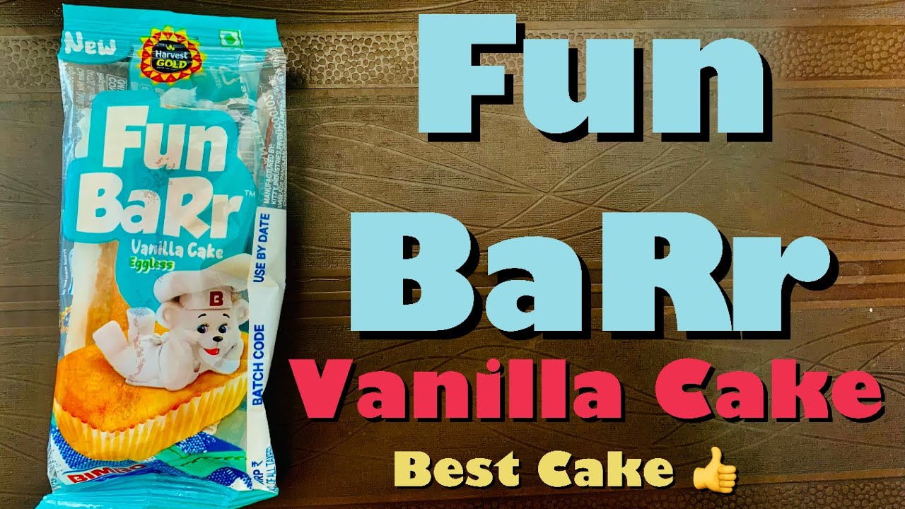 Harvest Fun Barr Vanilla Cake Review & Taste - YouTube