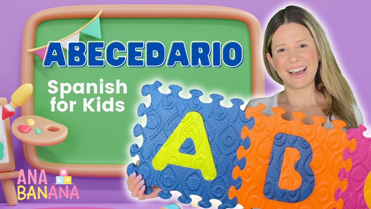 ABC en español para bebés con Ana Banana - Sonido de las letras para ...