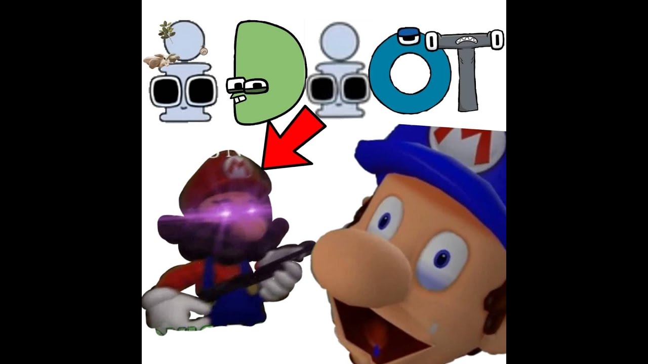 Alphabet lore but SMG4 main characters - YouTube