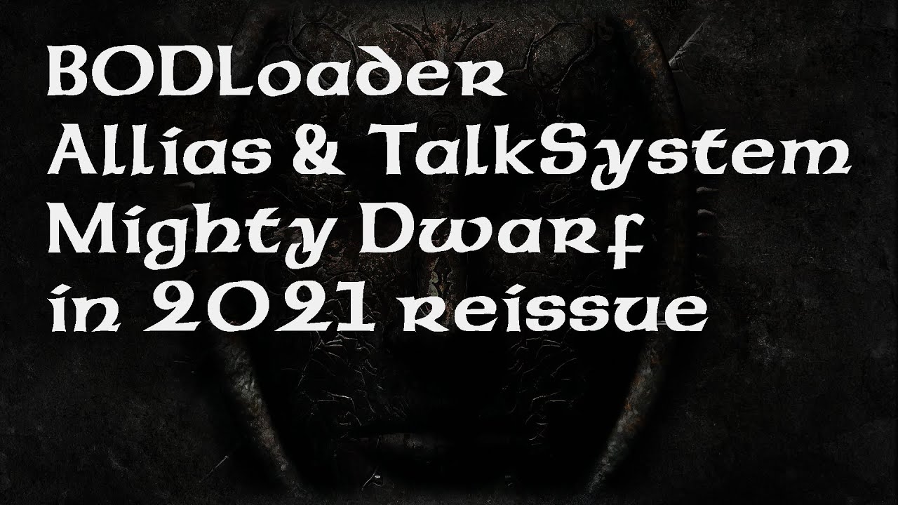 Blade of Darkness 2021 Reissue - BODLoader, Allias & TalkSystem, Mighty Dwarf - YouTube