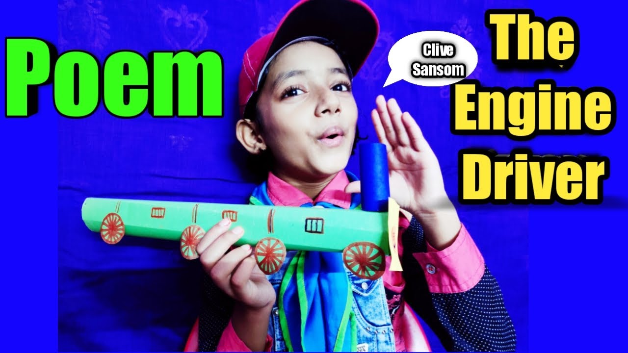 Poem The Engine Driver | The Engine Driver Poem | Clive Sansom ...