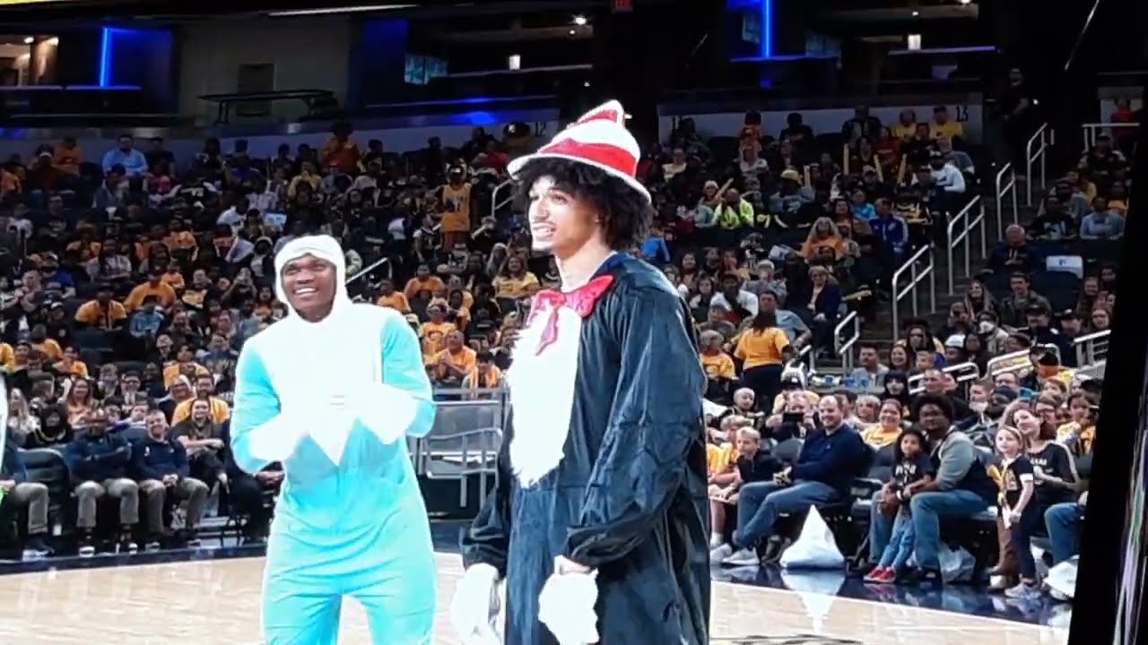 Dance battle Indiana Pacers 2022 Fan Jam - YouTube