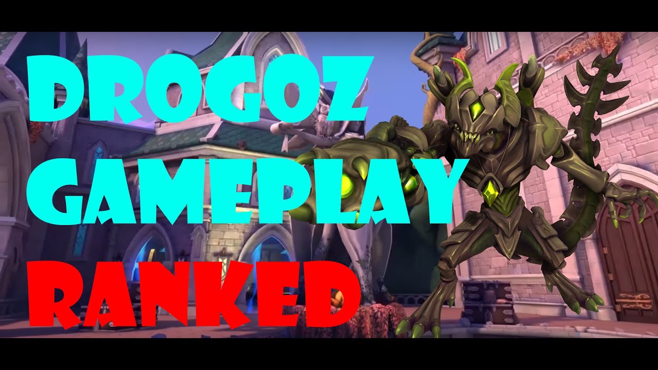Paladins Drogoz ranked gameplay - missed this champion as well - YouTube
