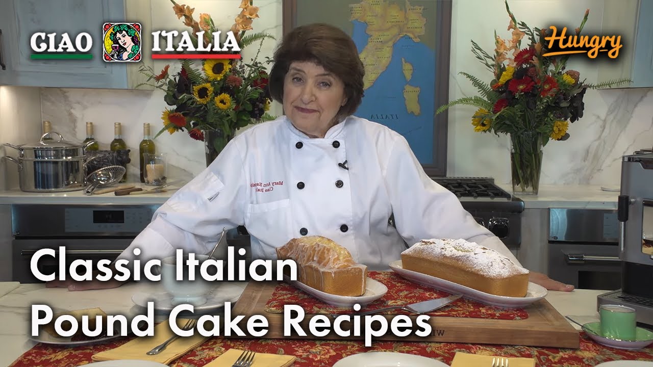 Classic Italian Pound Cake Recipes - Ciao Italia - YouTube