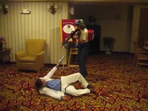 Left 4 Dead 2 Nick and Ellis Cosplay in Hotel (Part 2) - YouTube
