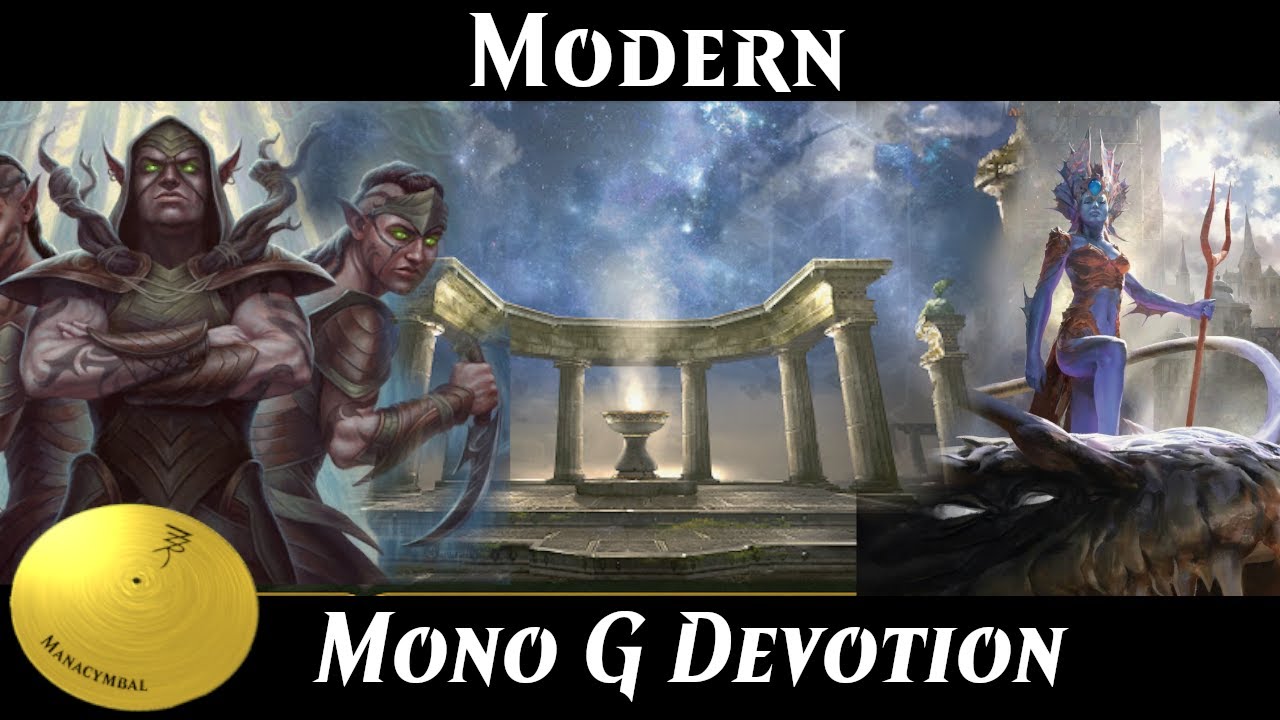 MTGO Modern - Mono G Devotion - YouTube