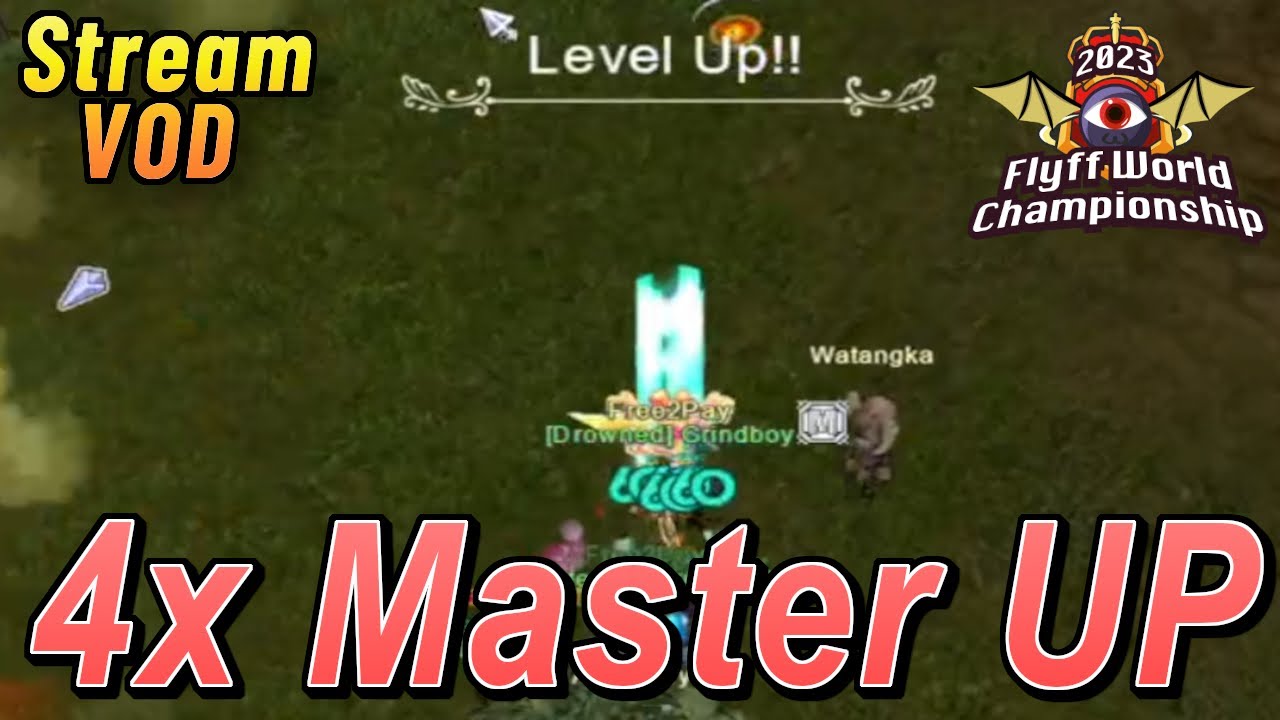 Flyff Universe - 4x Master Level Up in Rekordzeit!? FWC Master Grind ...