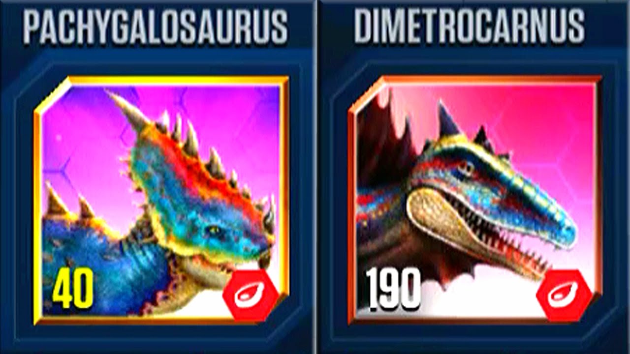 PACHYGALOSAURUS VS DIMETROCARNUS | HT GAME - YouTube