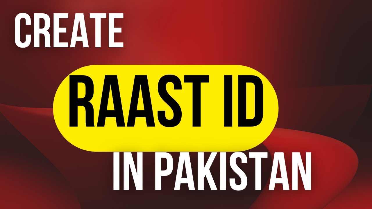 Create Raast ID in Pakistan - Raast account - Digital Payment System ...