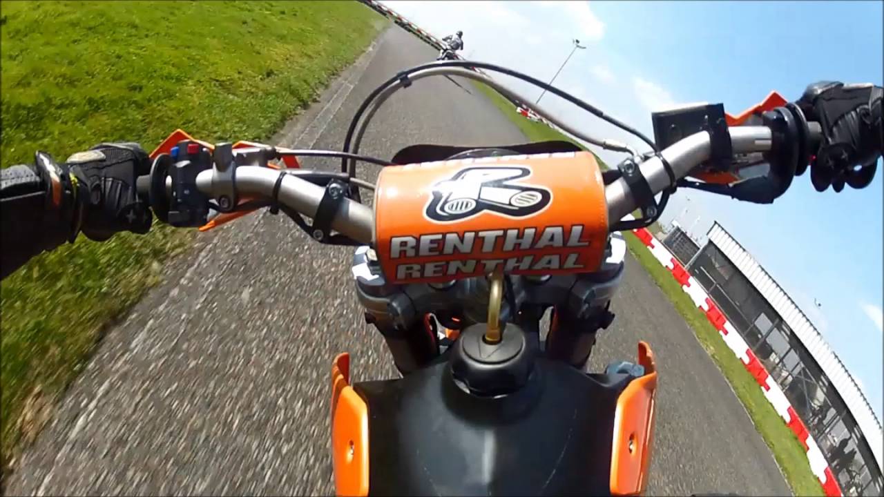 KTM 660 SMC @ Go Kart Circuit Pottendijk ( Emmen, NL) - YouTube