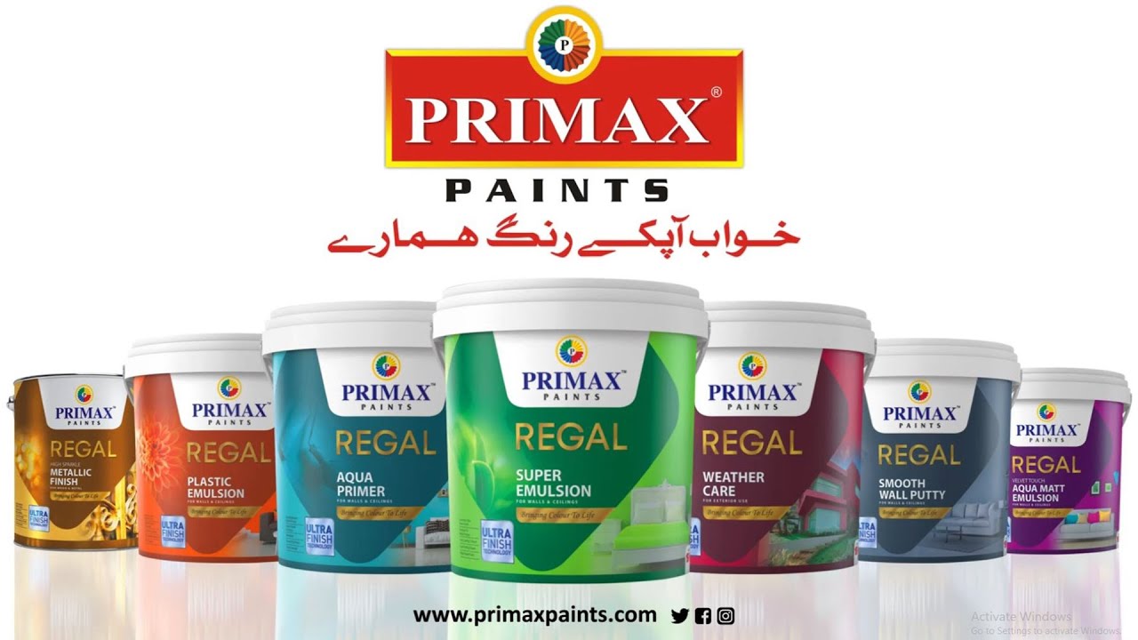 Primax Paints | Bringing Color To Life - YouTube