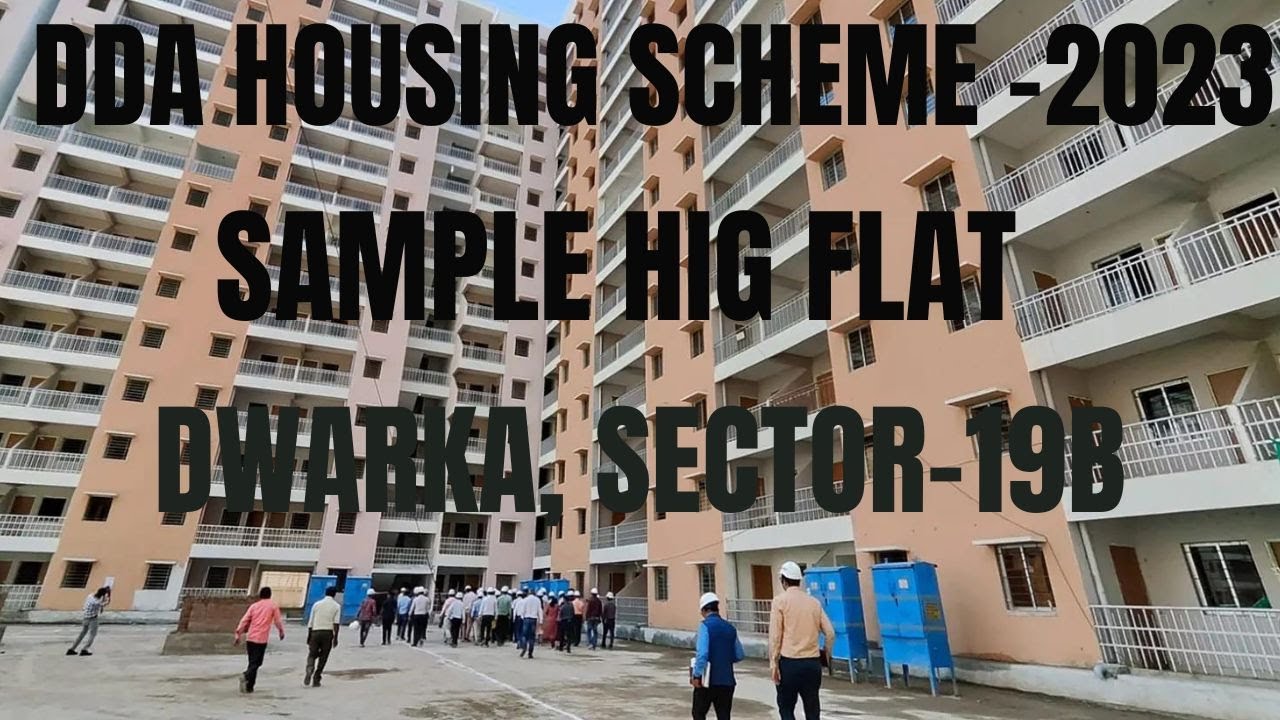 DDA HOUSING SCHEME 2023 HIG 3BHK SAMLE FLAT SECTOR 19B DWARKA - YouTube