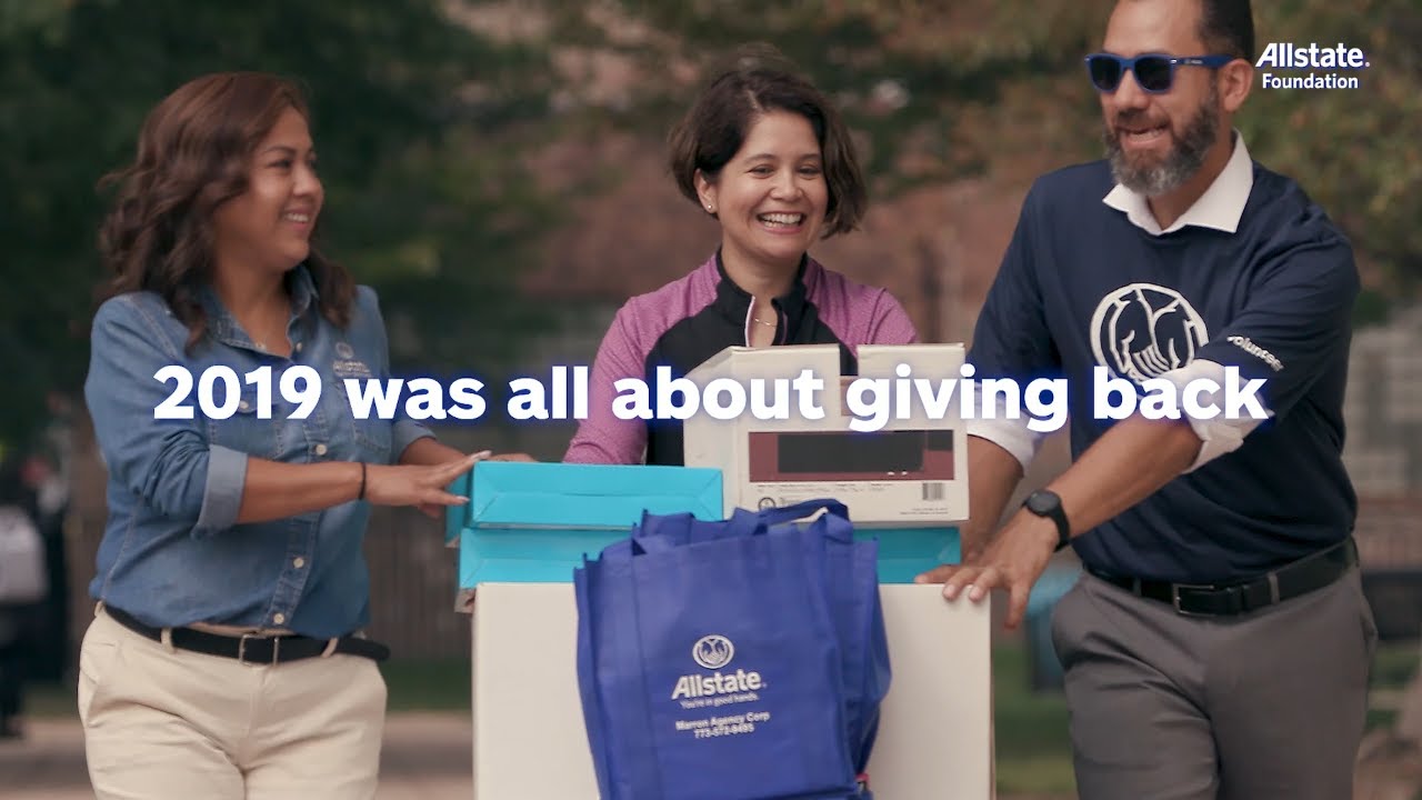 Giving Back in 2019 To Give People A Way Forward | The Allstate ...