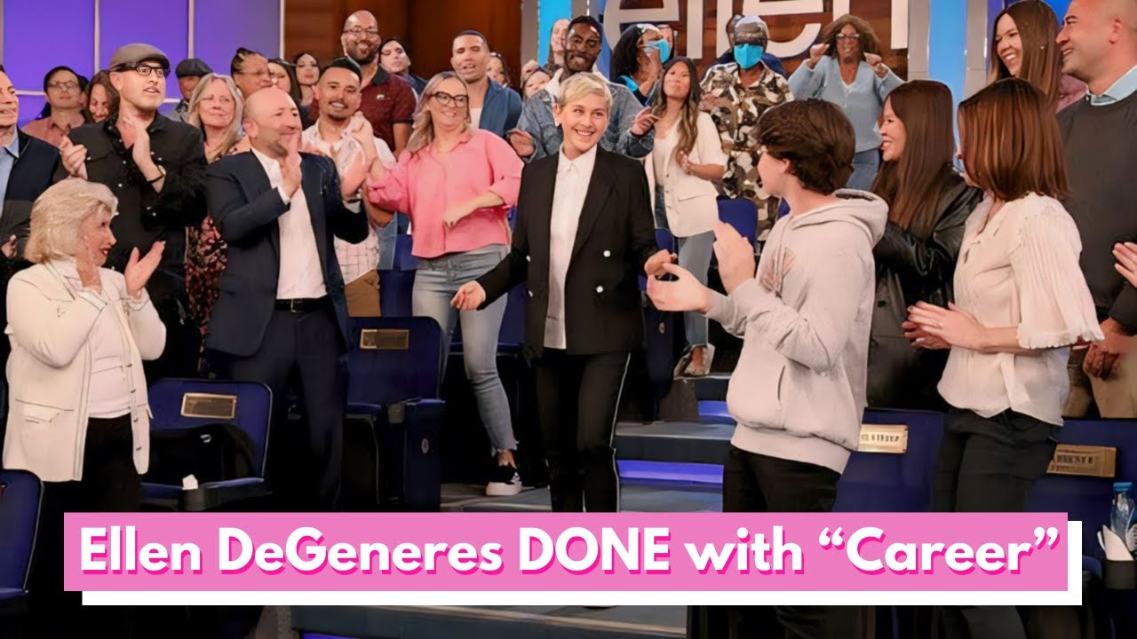 Ellen DeGeneres Says Goodbye to Show Business - YouTube