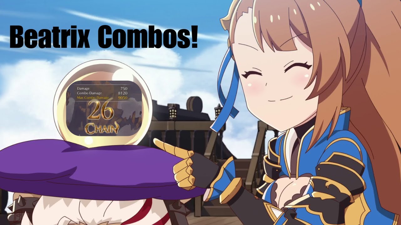 GBVS Rising: Beatrix Combos in Less Than 3 Minutes!!! - YouTube