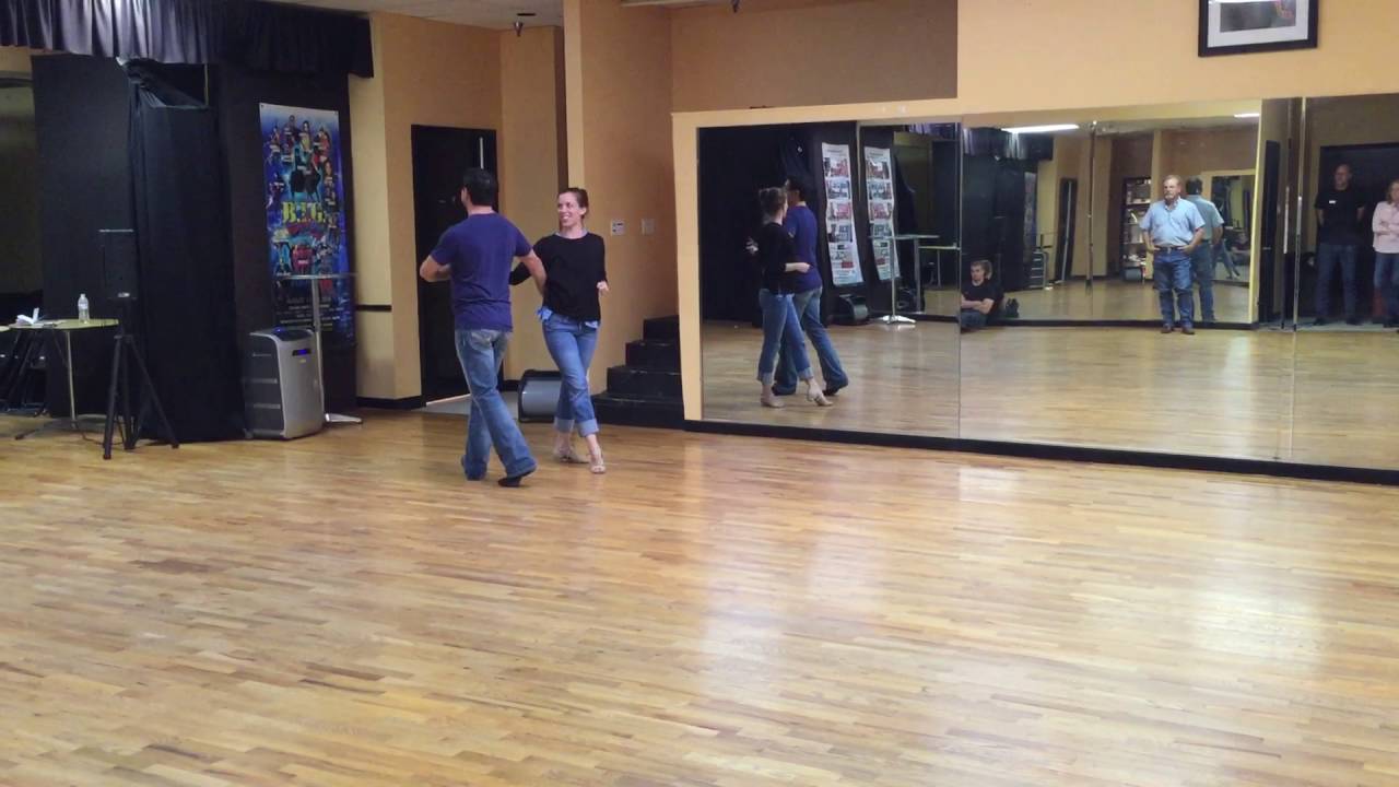 How to Dance Two-Step Intermediate Class Recap 10/03/16 - YouTube