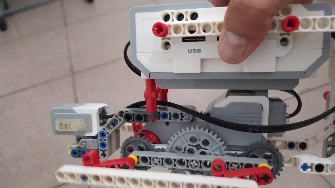 LEGO EV3 MINDSTORMS "Walker Locomotive" Building Instructions - YouTube