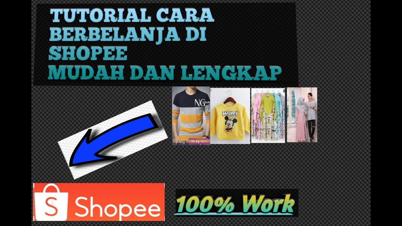 Tutorial Cara belanja di shopee 2020 - YouTube