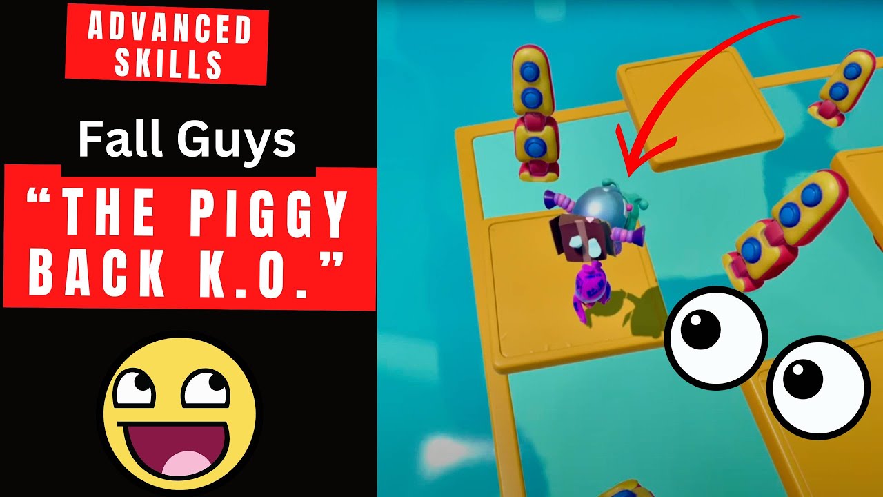 ADVANCED (Tips and Tricks) - Fall Guys: The Piggy Back K.O.! - YouTube