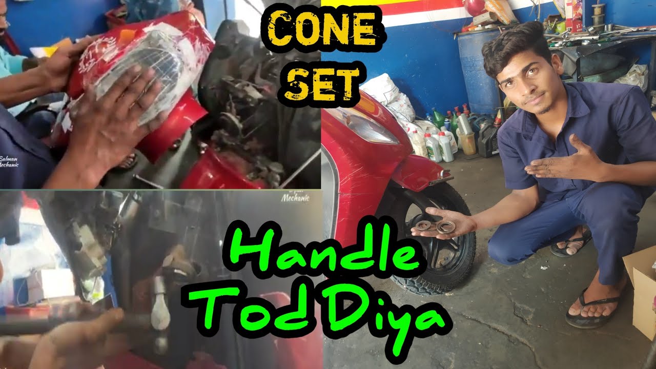 TVS Jupiter Farak Cone Set Change | Cone Set Change | Full Scooty ...