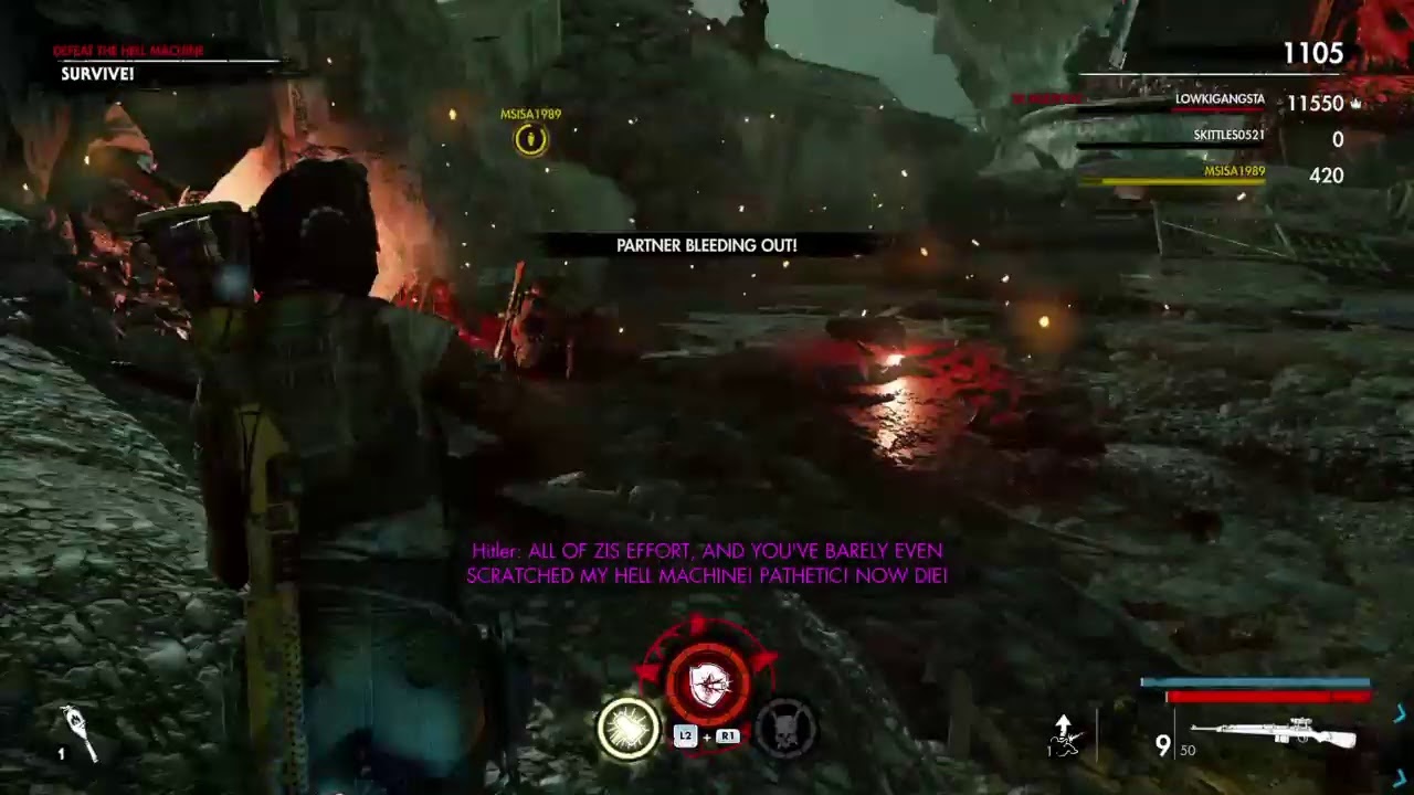 [PS4]👏🏽👏🏽Clapping Nazi Zombie🧟‍♂️ Cheeks |Zombie Army 4 | Dead War ...