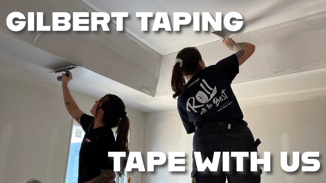 Taping a house step by step (Part 1) - YouTube