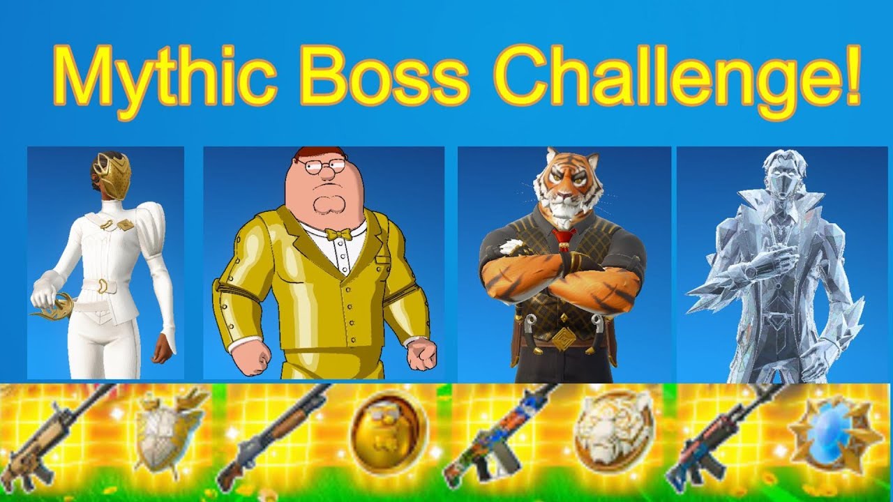 Mythic Boss Challenge! ( Chapter 5) - YouTube