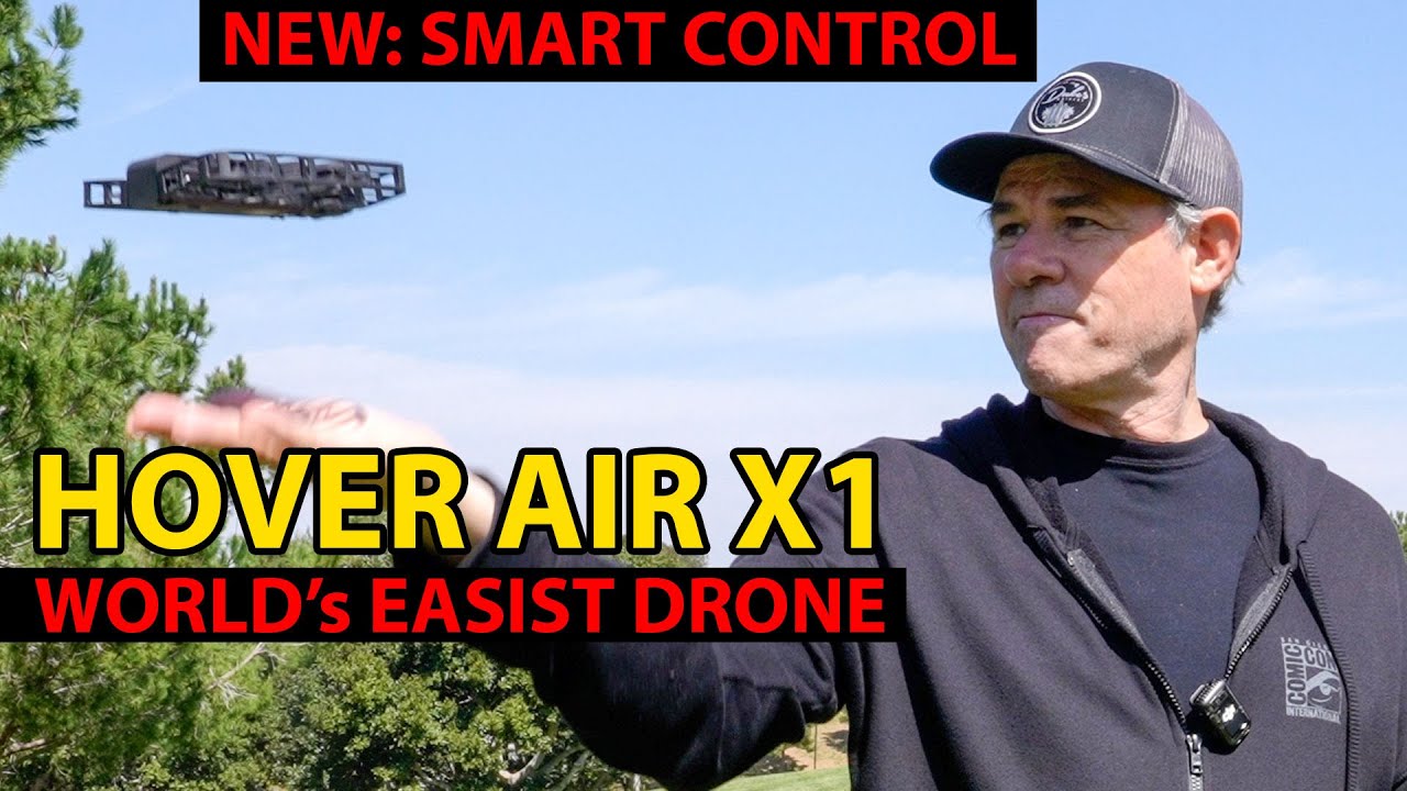 Flying robot camera, no controller needed: HOVER AIR X1 Review - YouTube