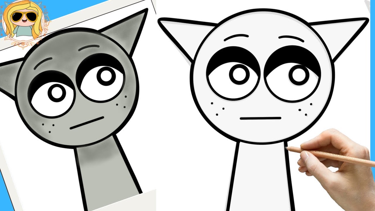 How to draw Gray Phase 2 - Incredibox Sprunki Characters Drawing ...