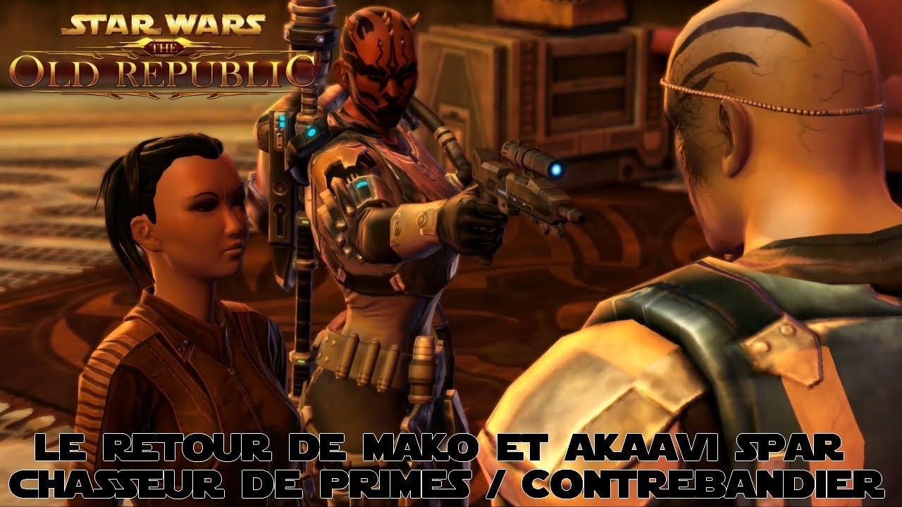 SWTOR KOTET: Retour de Mako et Akaavi Spar (exclue Chasseur de Primes ...