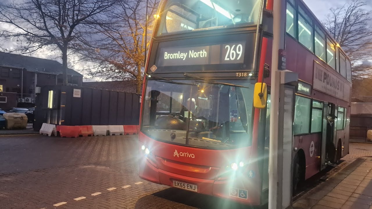 Soon To Be Awarded To Go Ahead: Arriva London ADL Enviro 400 T318 LK65 ...