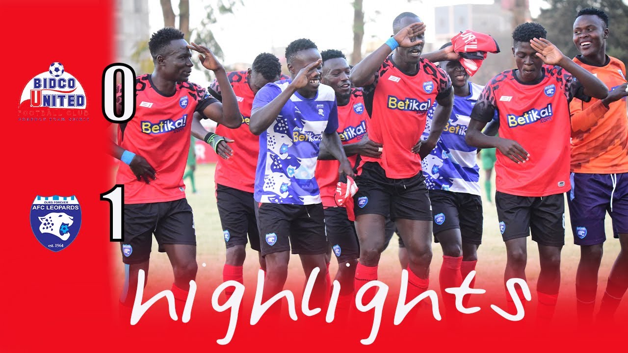 Bidco United 0-1 AFC Leopards FKF Premier League Highlights - YouTube