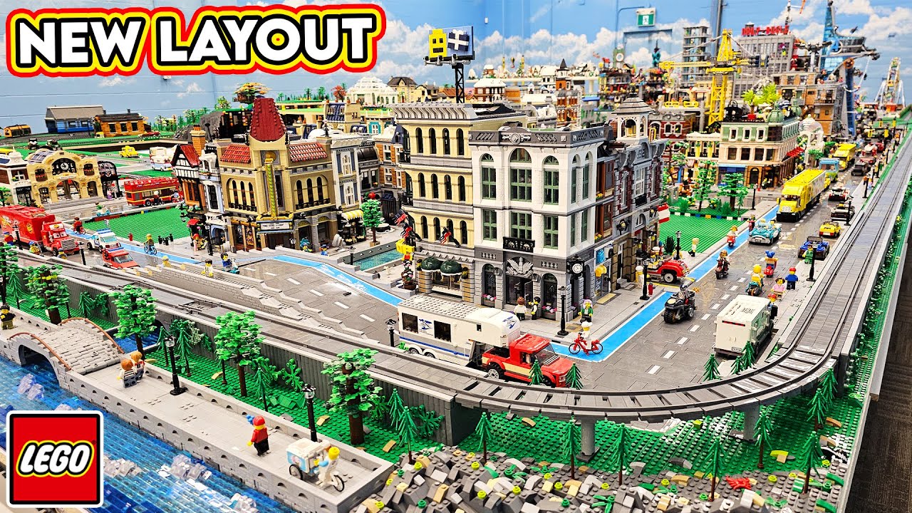 Changing the Lego City downtown layout | Toy Network