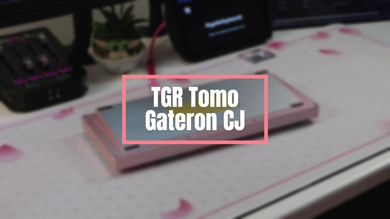 Monokei x TGR Tomo (top mount) with Gateron CJs and NicePBT Noel ...