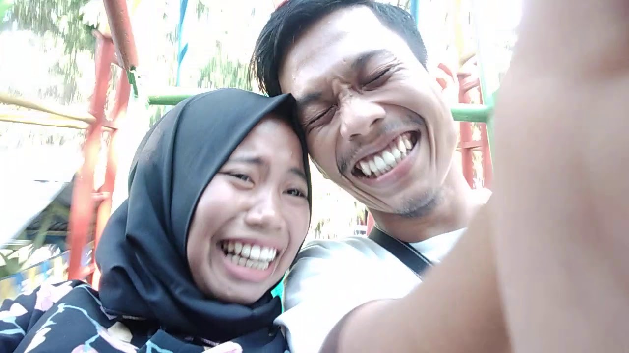 experi disaat menaiki wahana perahu terbang|| alam mayang pekanbaru ...