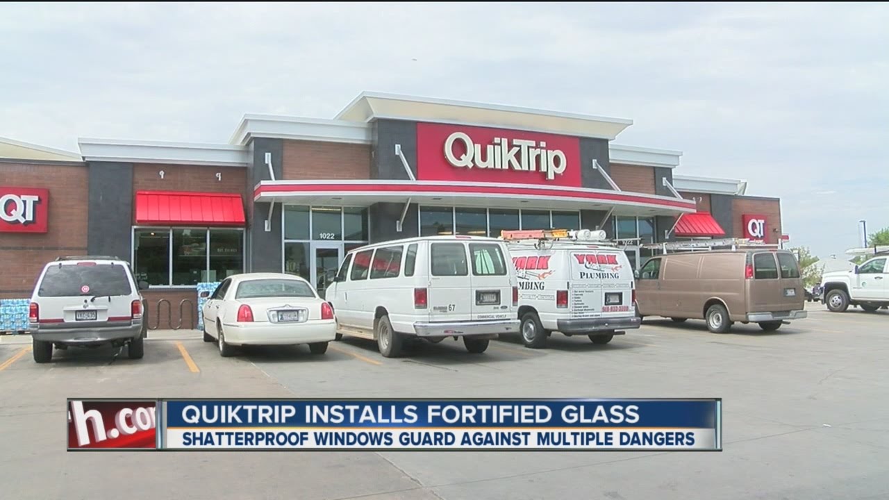 Quiktrip Installs Fortified Glass To Protect Store, Customers - YouTube